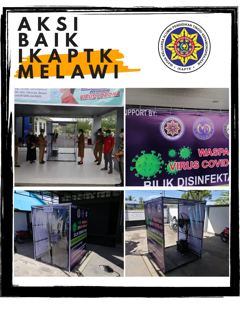 IKAPTK Melawi dan Sekadau melawan COVID-19 – IKAPTK