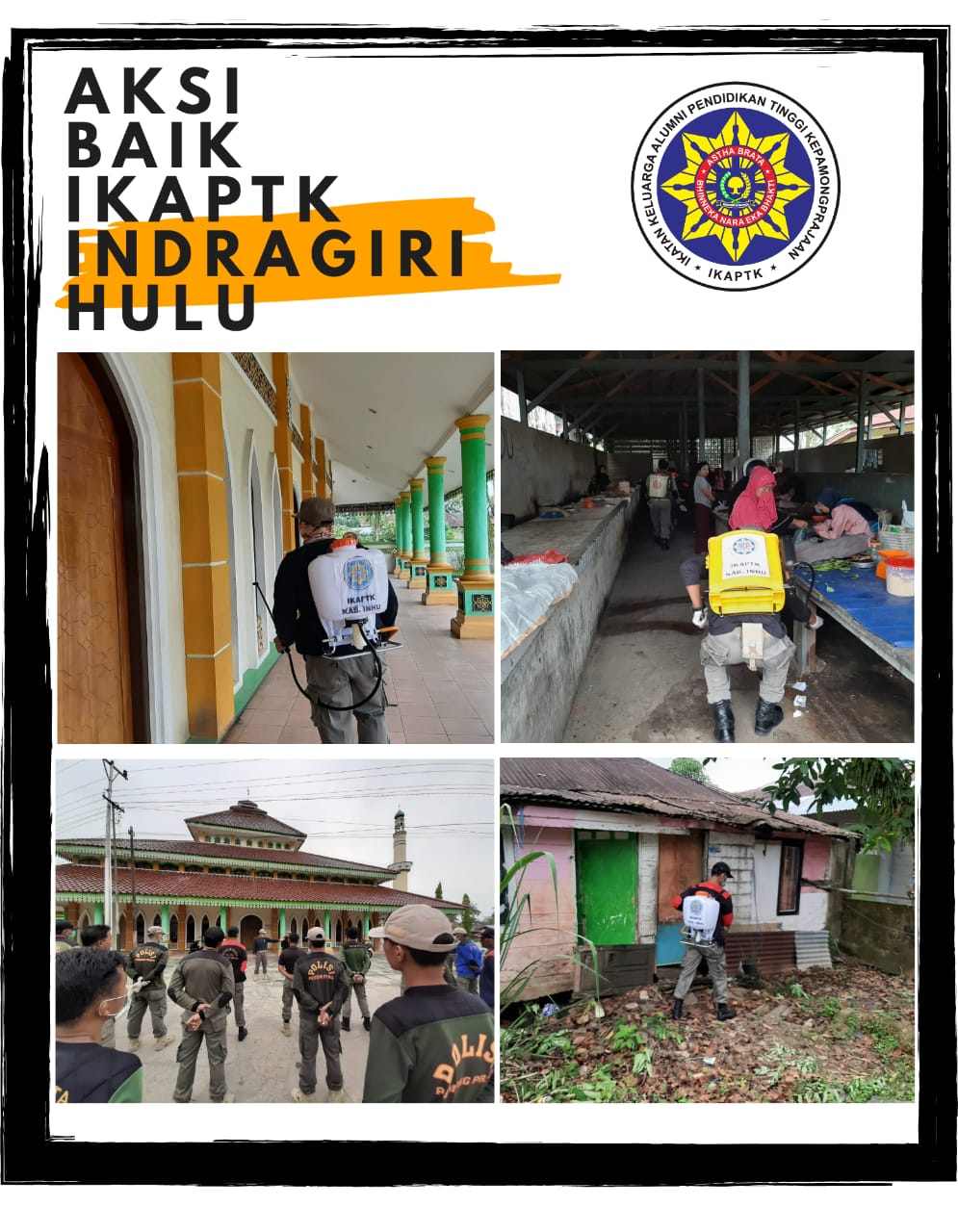 IKAPTK tak berhenti berbuat untuk melawan COVID-19 – IKAPTK