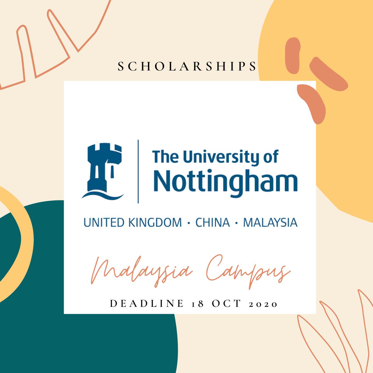 Program Beasiswa Master dari University of Nottingham Campus Malaysia ...