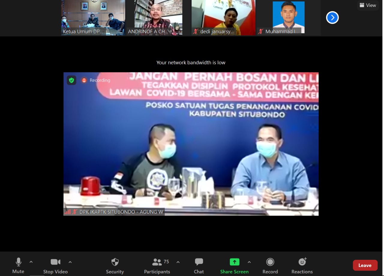 Leadership Coaching Kerjasama DPN IKAPTK Dengan Bapak Andrinof A ...