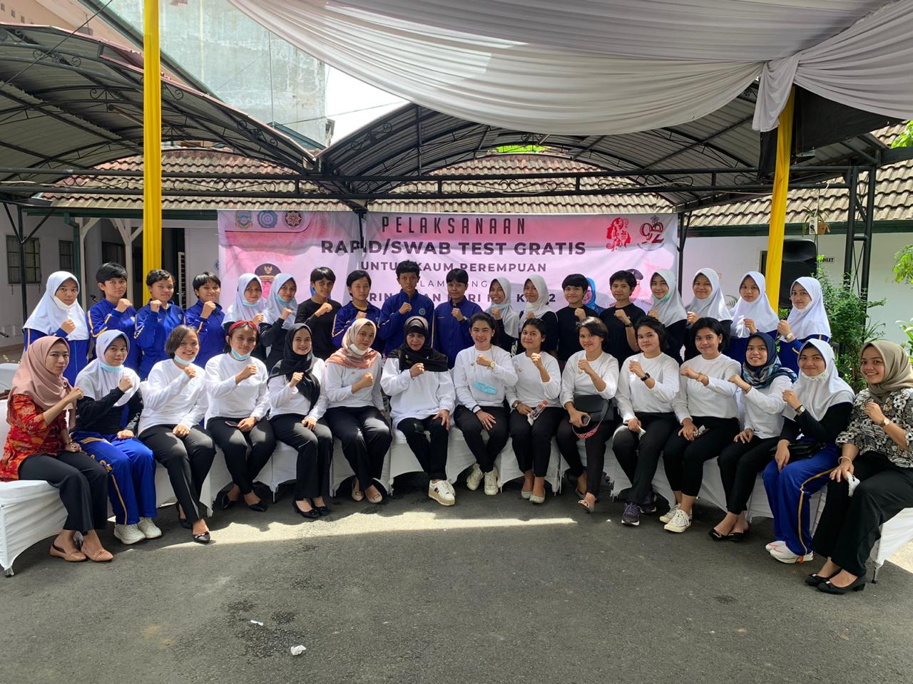 TP-PKK dan IKAPTK gelar rapid/swab test masal – IKAPTK