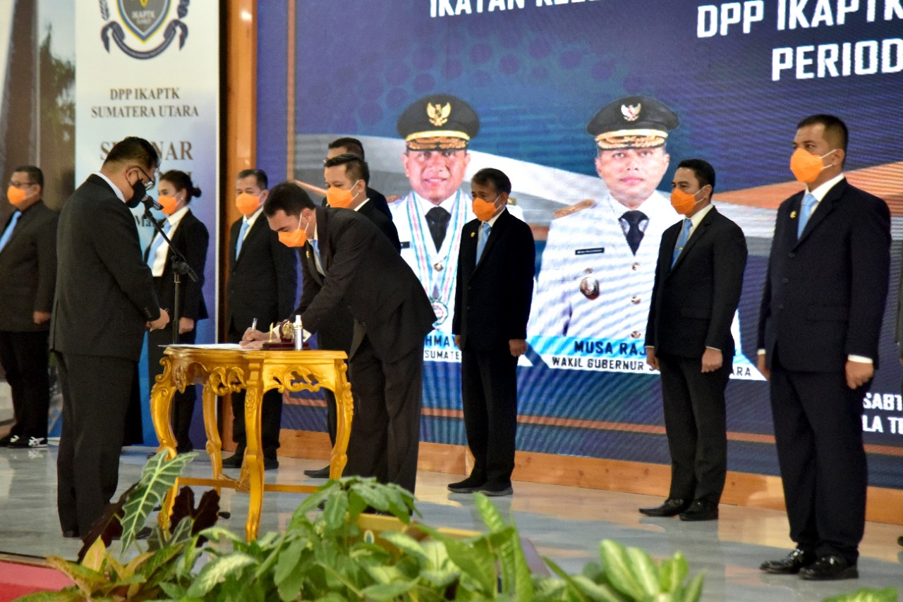 Ketua DPP IKAPTK Sumut 2021 – 2026 dilantik – IKAPTK