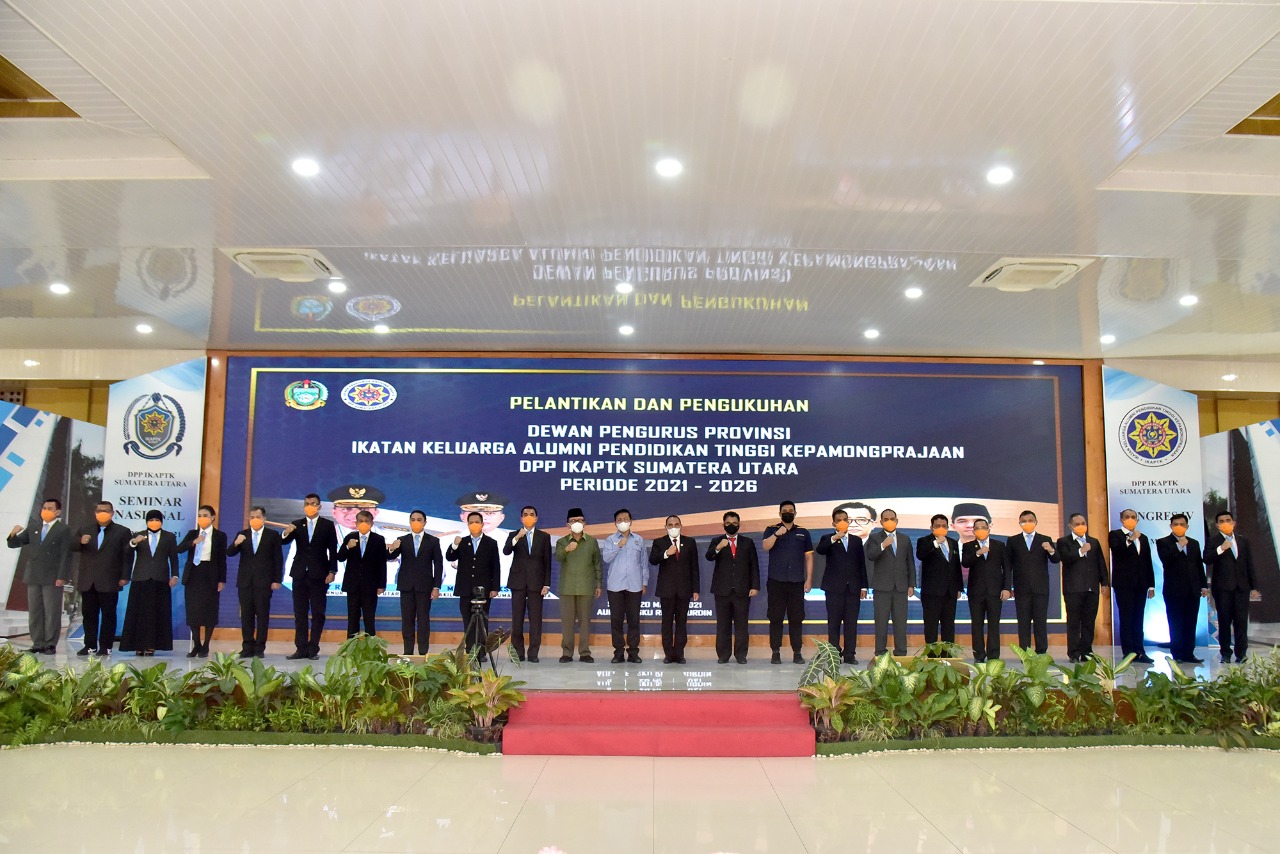 Ketua DPP IKAPTK Sumut 2021 – 2026 dilantik – IKAPTK