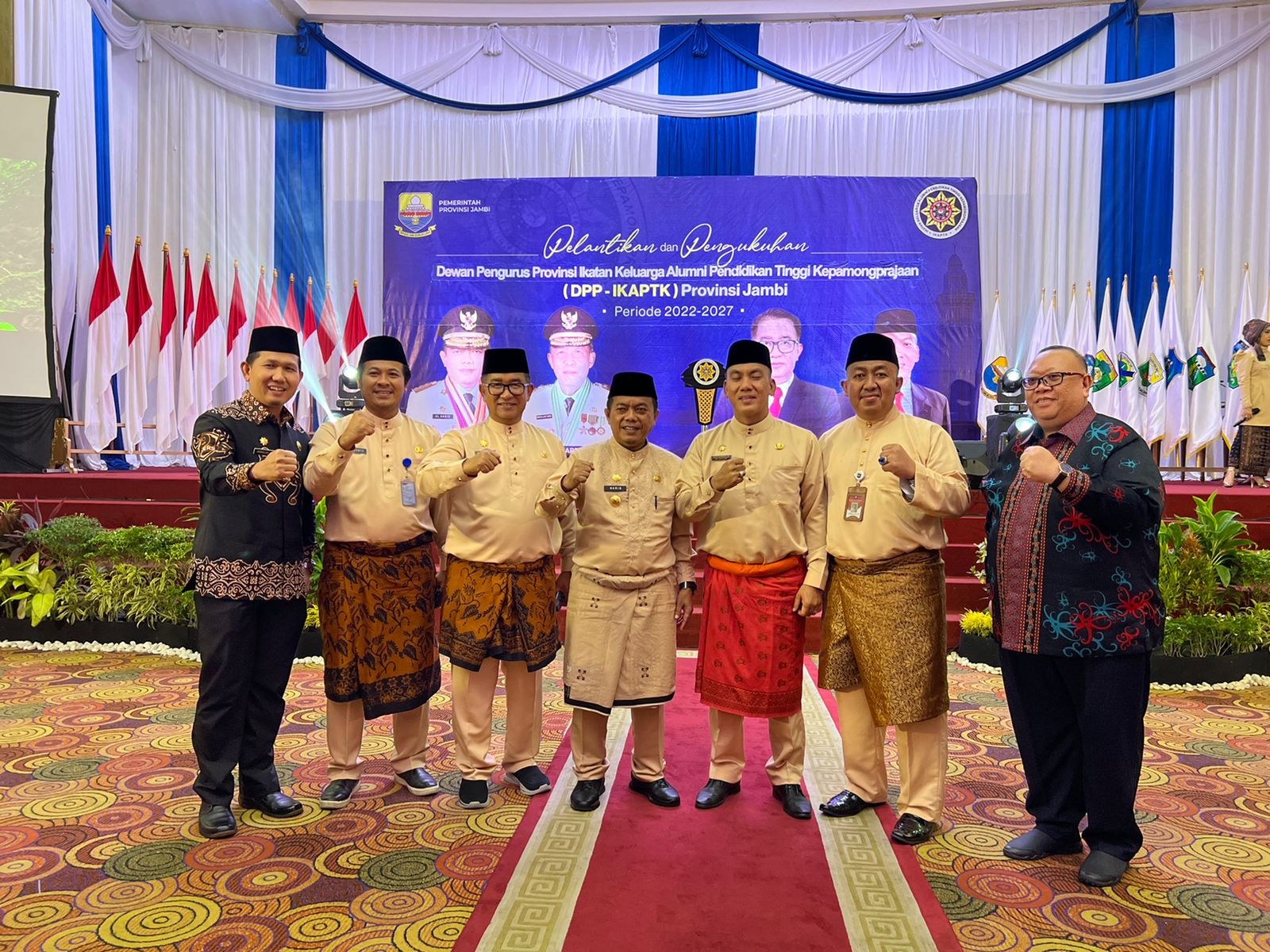 Dewan Pengurus Provinsi IKAPTK Jambi dilantik – IKAPTK