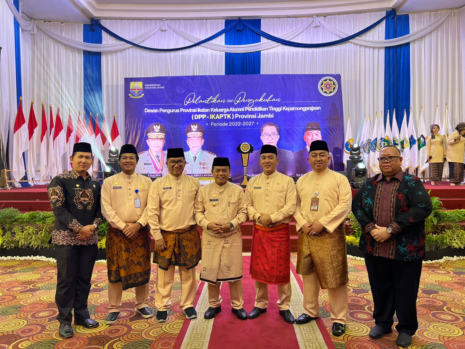 Dewan Pengurus Provinsi IKAPTK Jambi dilantik – IKAPTK