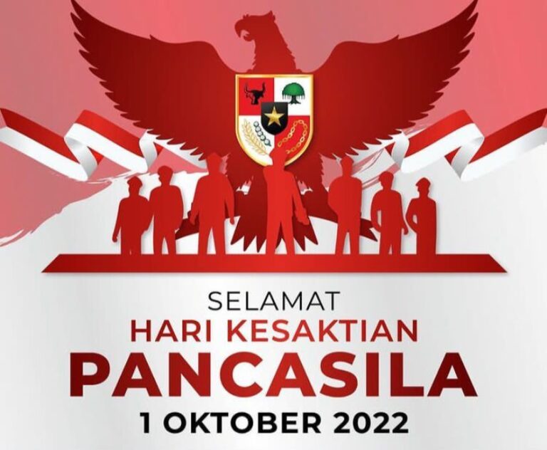 Selamat Hari Kesaktian Pancasila 1 Oktober 2022 – IKAPTK